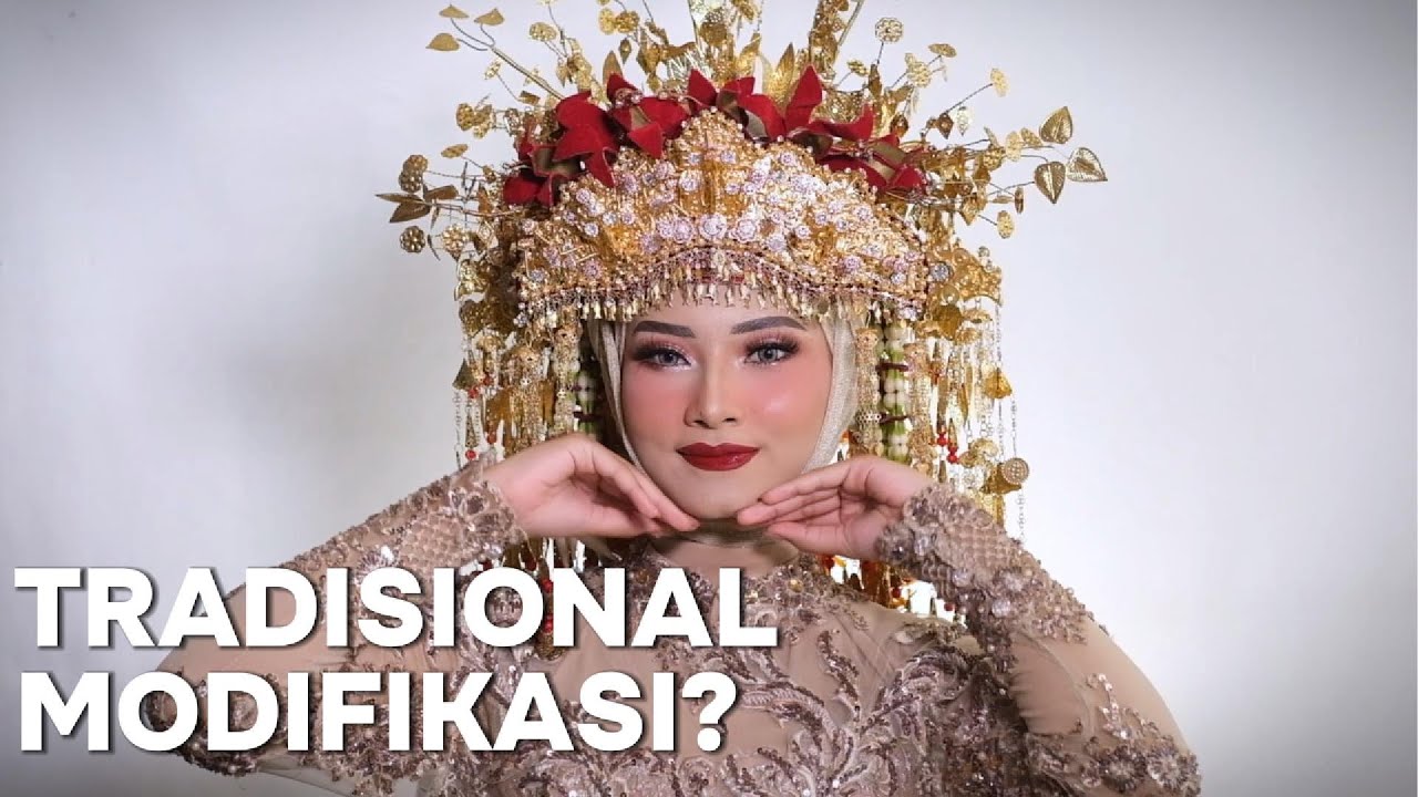 MAKEUP TRADISIONAL MODIFIKASI, SIMPEL DAN MUDAH... - YouTube