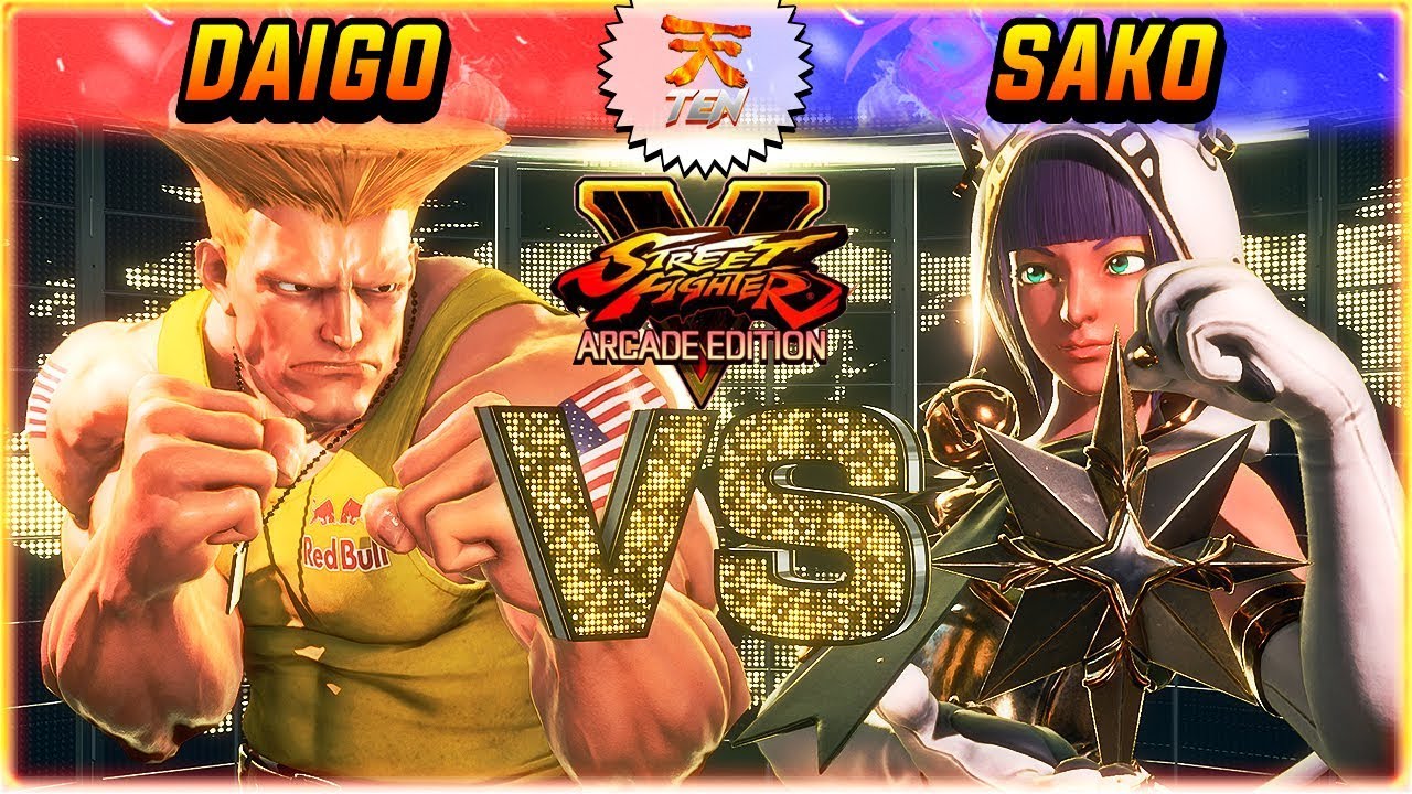 SFV AE DAIGO (Guile) vs SAKO (Menat) | FT3 Sets SF5 TenSFV - YouTube