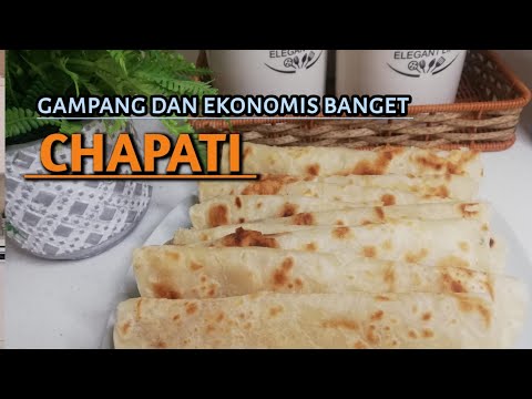 cara membuat chapati roti khas india,mudah dan enak banget dimakan sma kari dan keju #chapati