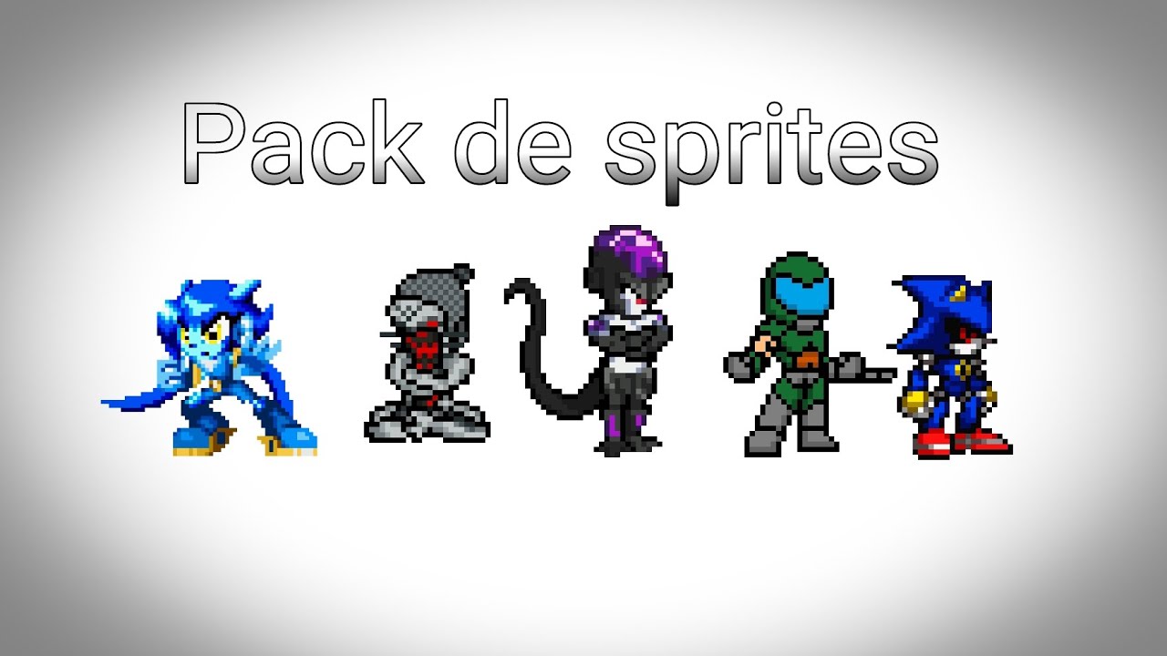 Pack de sprites.5 - YouTube