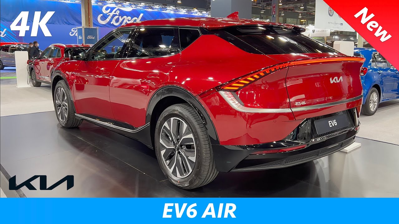 KIA EV6 Air 2022 - First FULL review in 4K | Exterior - Interior, Price ...