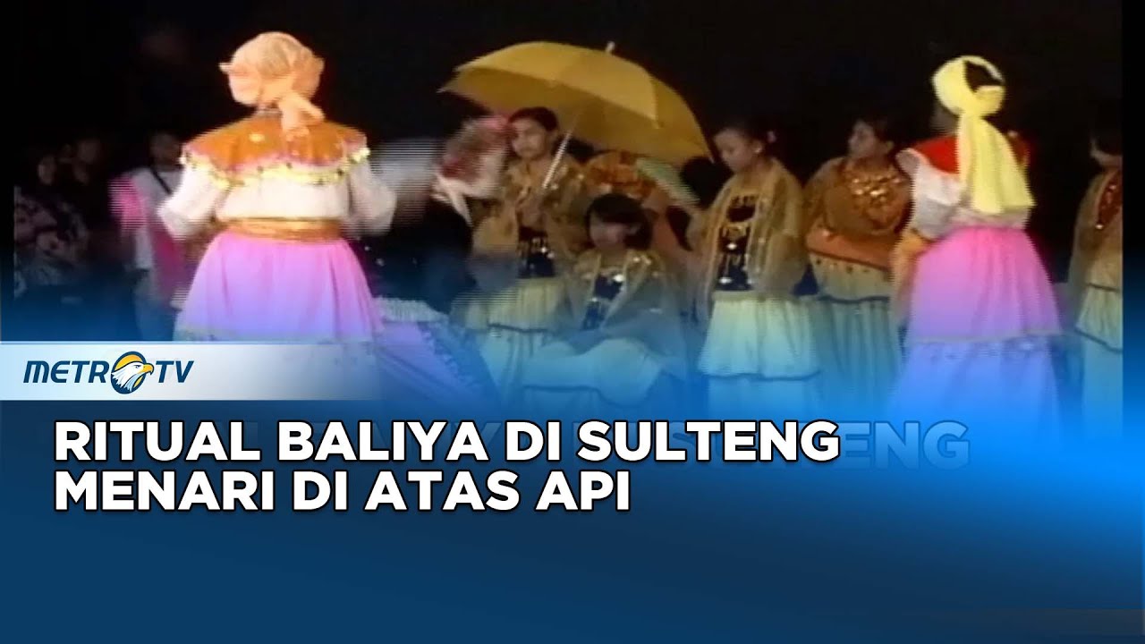 Ritual Baliya di Sulteng, Menari Di Atas Api Dok. 2010 - YouTube