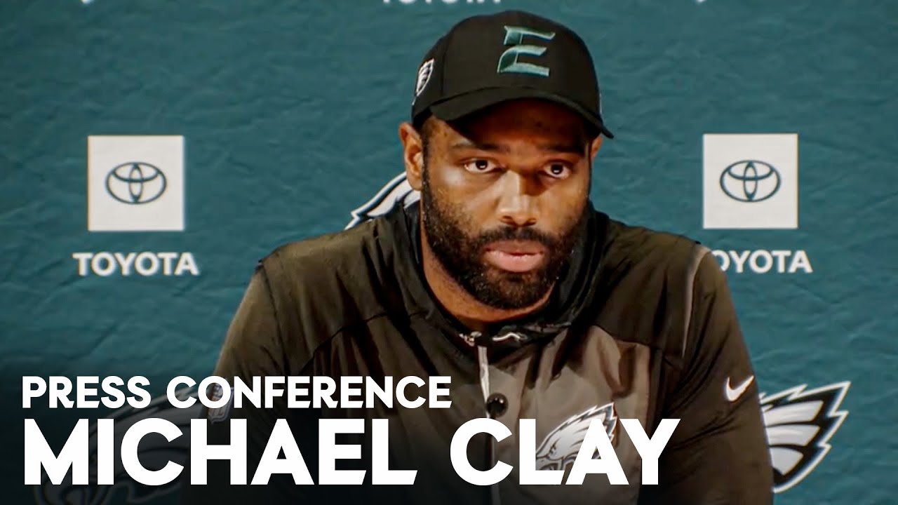 Eagles Press Conference: Michael Clay | September 28, 2023 - YouTube