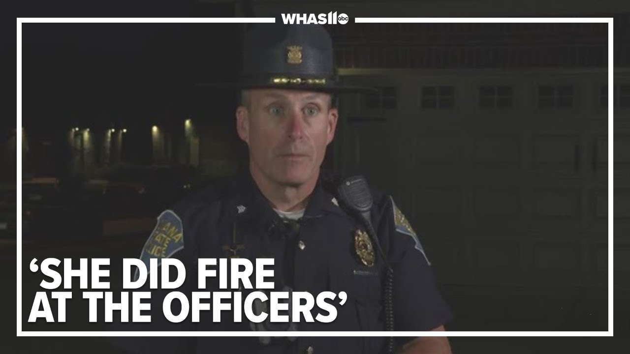 Indiana State Police shoot woman during SWAT standoff - YouTube