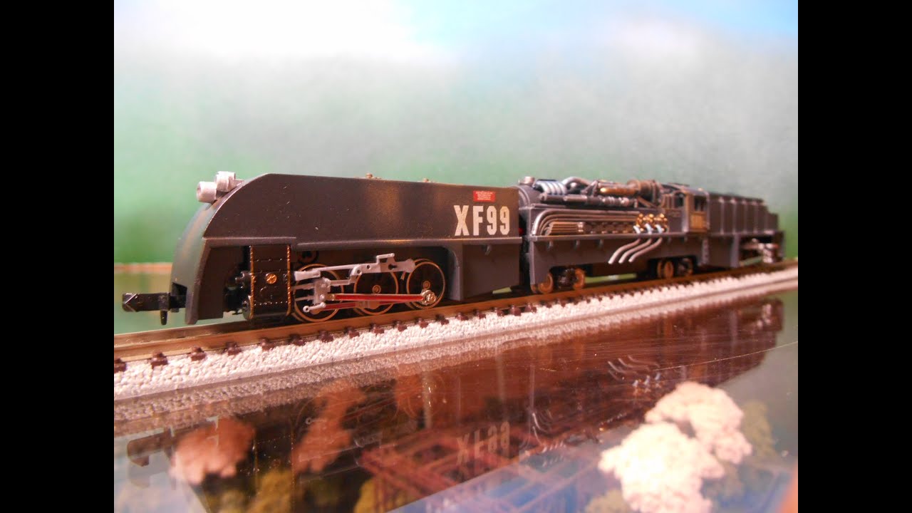 【N Scale】Garratt 鉄道コレクション動力 ガーラット【心象鉄道MEGAMIX！】 - YouTube