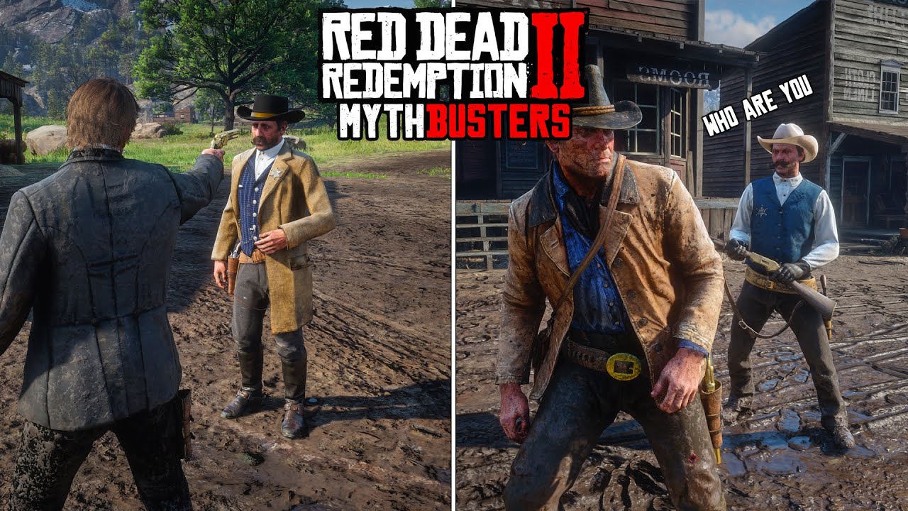 Mythbusters in Red Dead Redemption 2 - YouTube