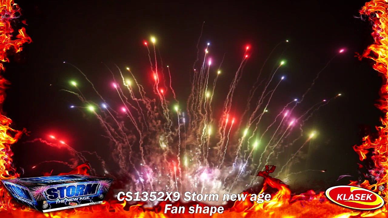 CS1352X9 Storm new age - Fan shape - YouTube