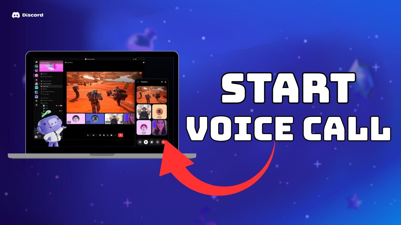 How to Start Voice Call on Discord 2025? - YouTube