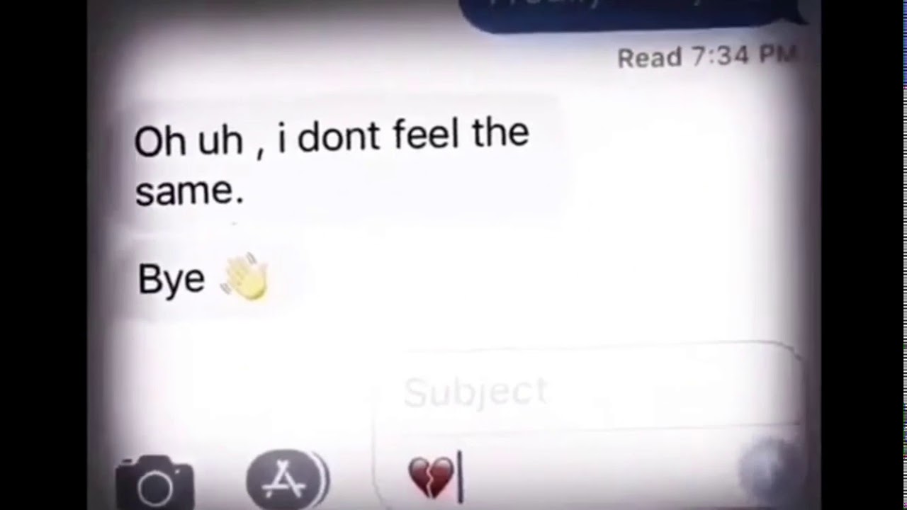 Sad Text message edit💔 - YouTube