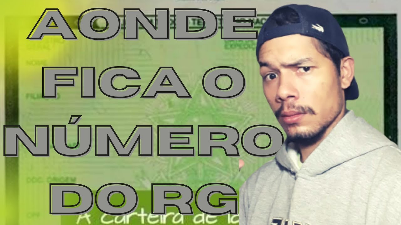 COMO DESCOBRIR O NÚMERO DO RG - YouTube