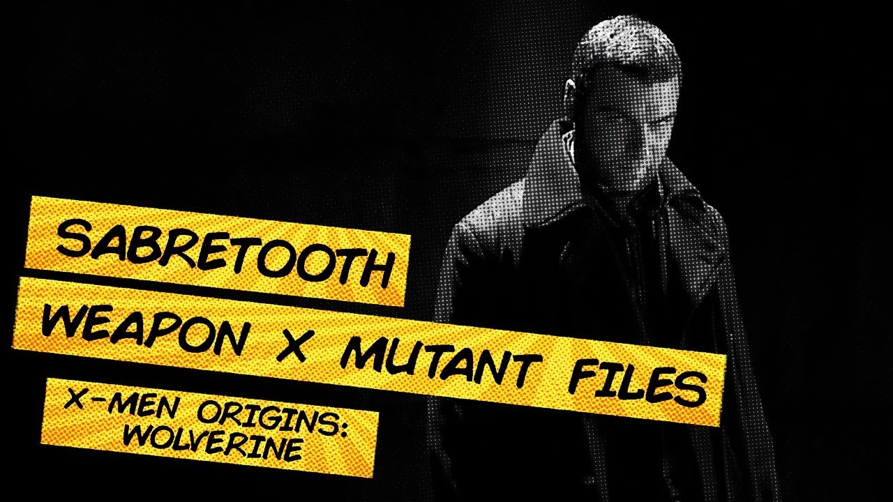 Sabretooth - Weapon X Mutant Files | Wolverine | X-Men Behind the ...