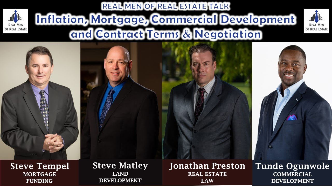 Inflation, Mortgage, Commercial Dev, and Contract Terms Part 1 - YouTube