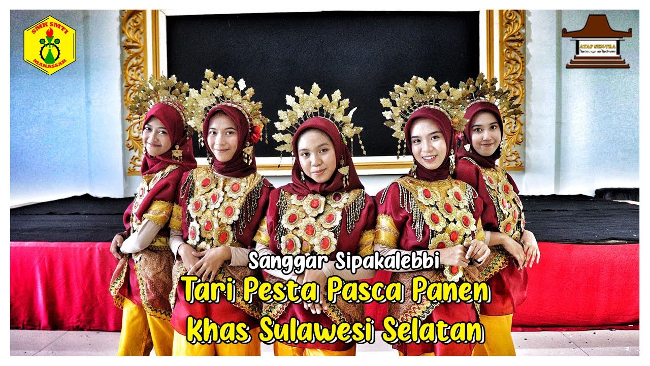 Tari Pesta Pasca Panen Khas Sulawesi Selatan - YouTube