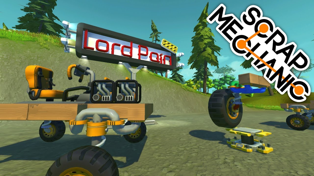 ( Scrap Mechanic ) LordPain's Tutorials: Alternative Way of Steering ...
