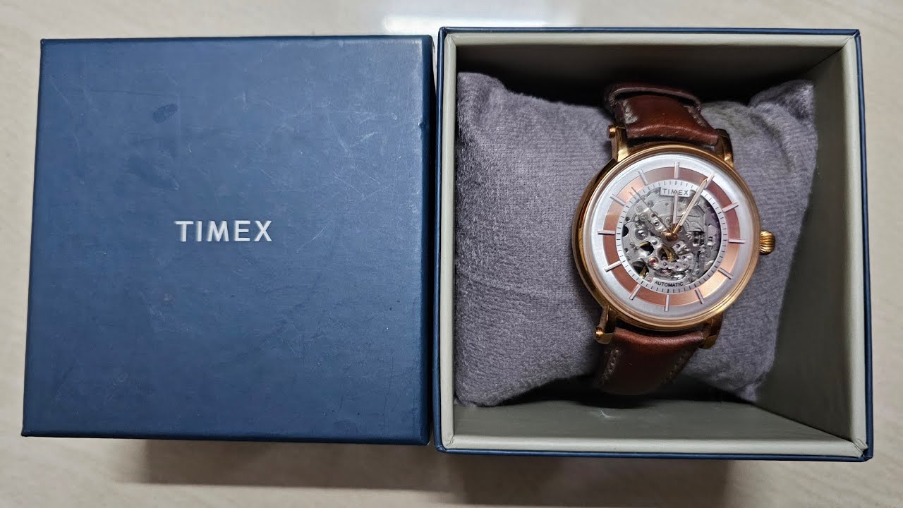 Timex E Class Men's Silver Dial Automatic Function Watch- TWEG16715 ...