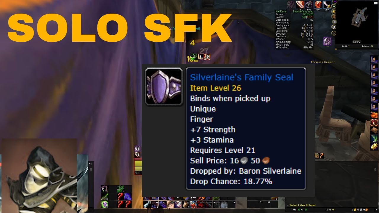 How to Solo Shadowfang Keep on a Rogue - YouTube