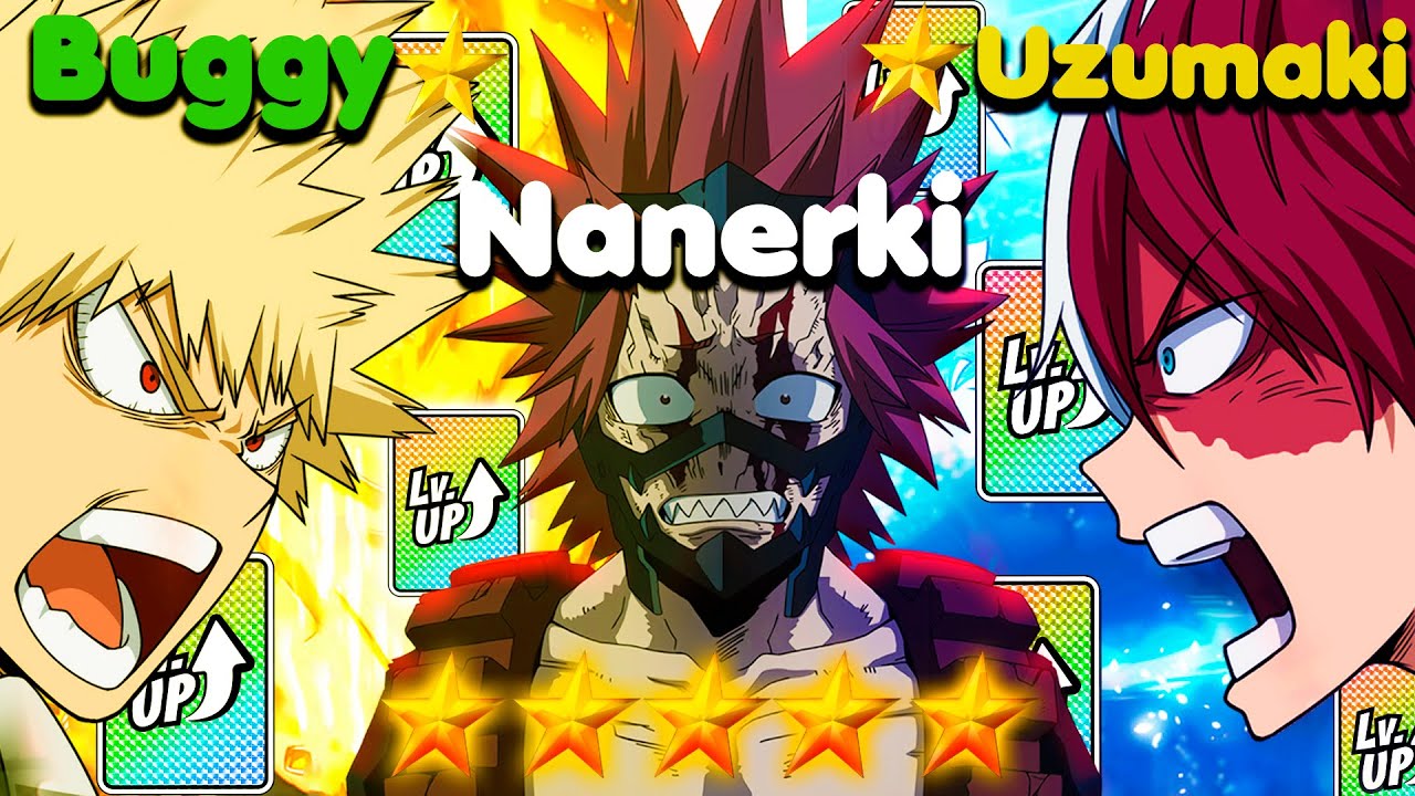O TRIO MONSTRO DO MY HERO ULTRA RUMBLE! BAKUGOU, TODOROKI E GOD ...