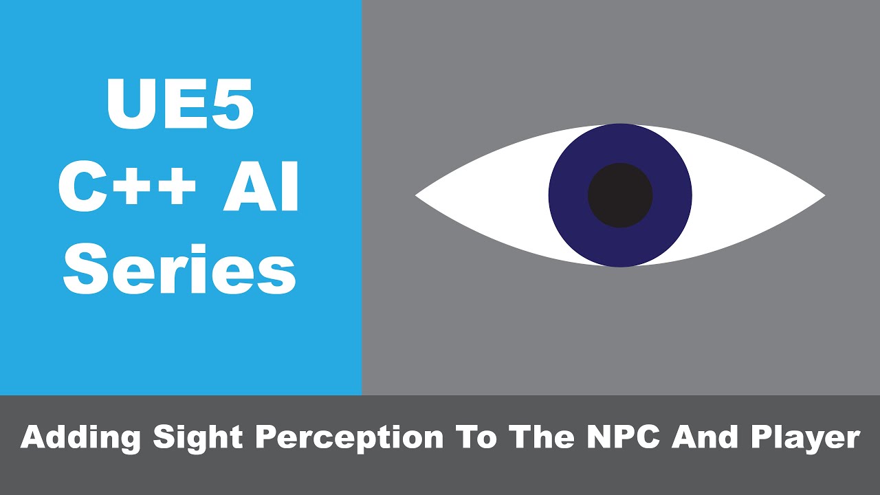 UE5 C++ AI Series Part 7: Adding Sight Perception To The NPC And Player ...