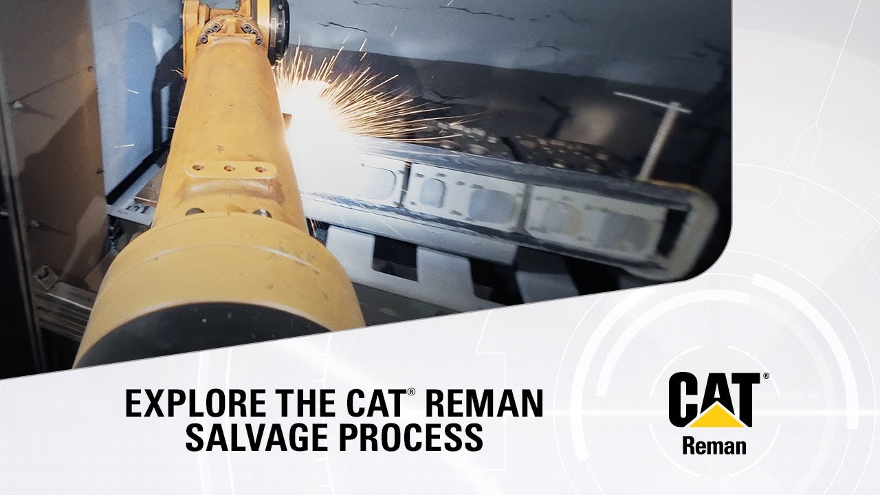 The Cat Reman Salvage Process - YouTube