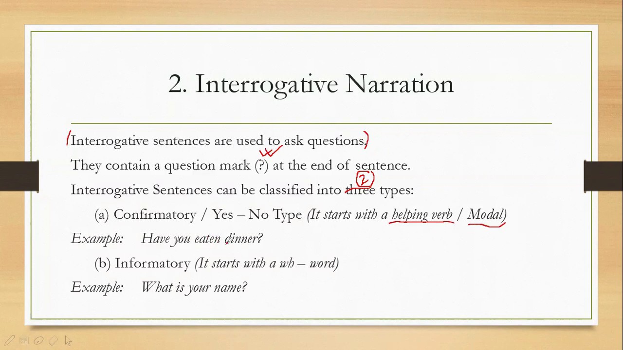 Lec#2 Narration (Interrogative/Imperative/Exclamatory) - YouTube