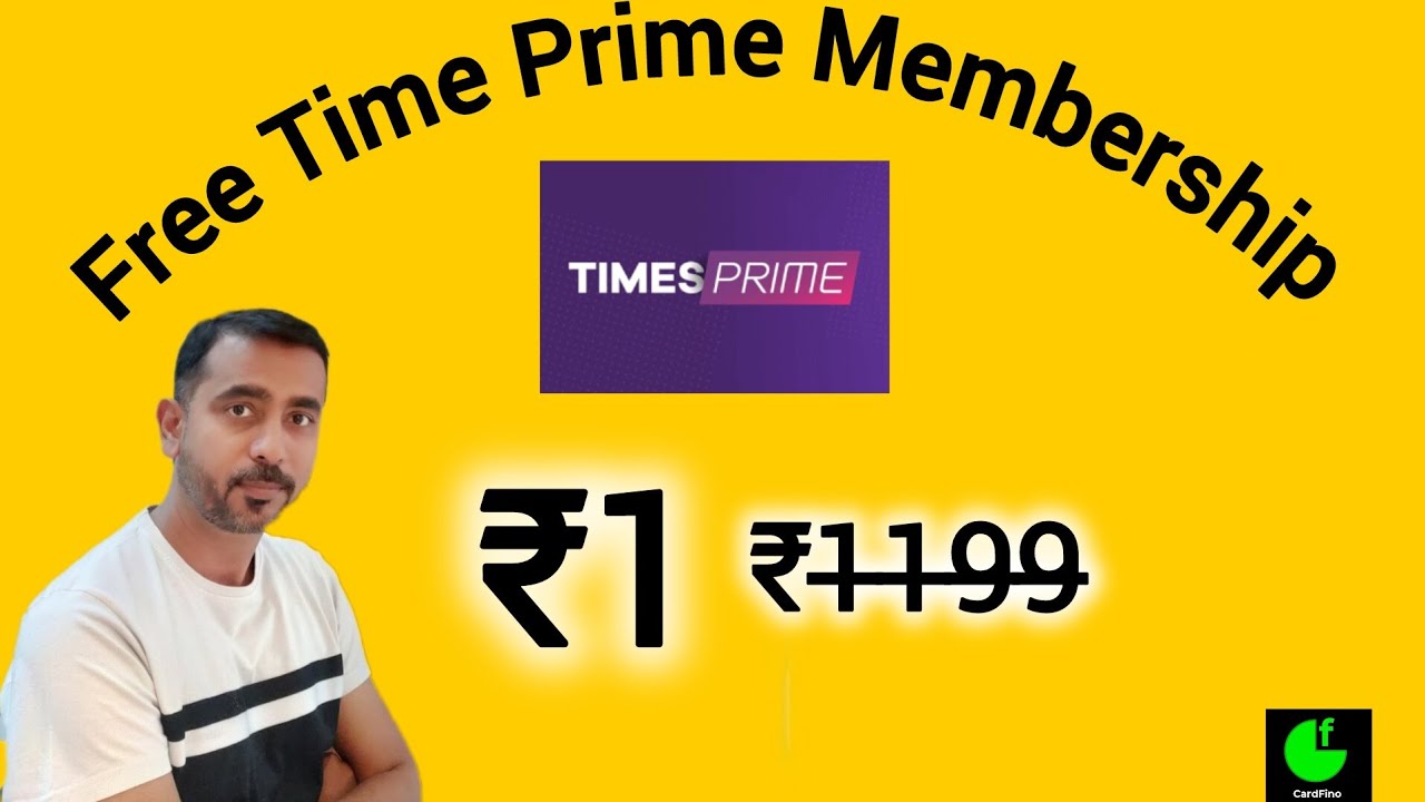Free TimesPrime Offer - ₹1 Times Prime Membership for Visa Signature ...