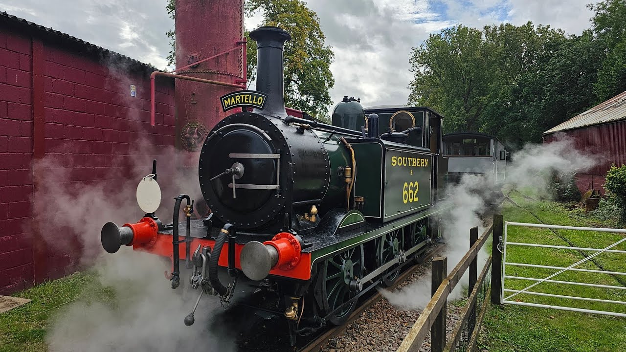 32662 Martello - Bressingham Steam Train Museum 2023 - YouTube
