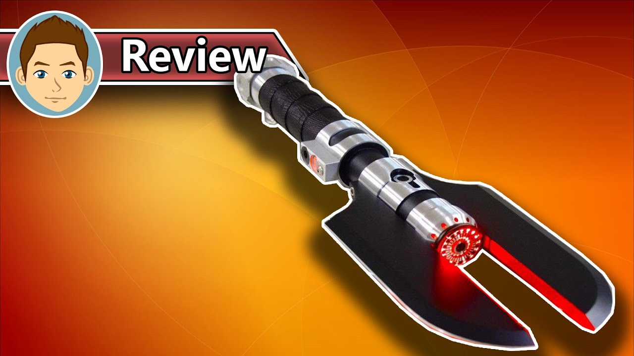 Darth Malgus Lightsaber!! Saberforge Juggernaut - Review - YouTube