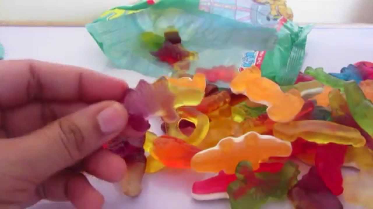 Fun Colorful Animal Jellies | Haribo Phantasia | Kids Treats | Tiny Pix ...