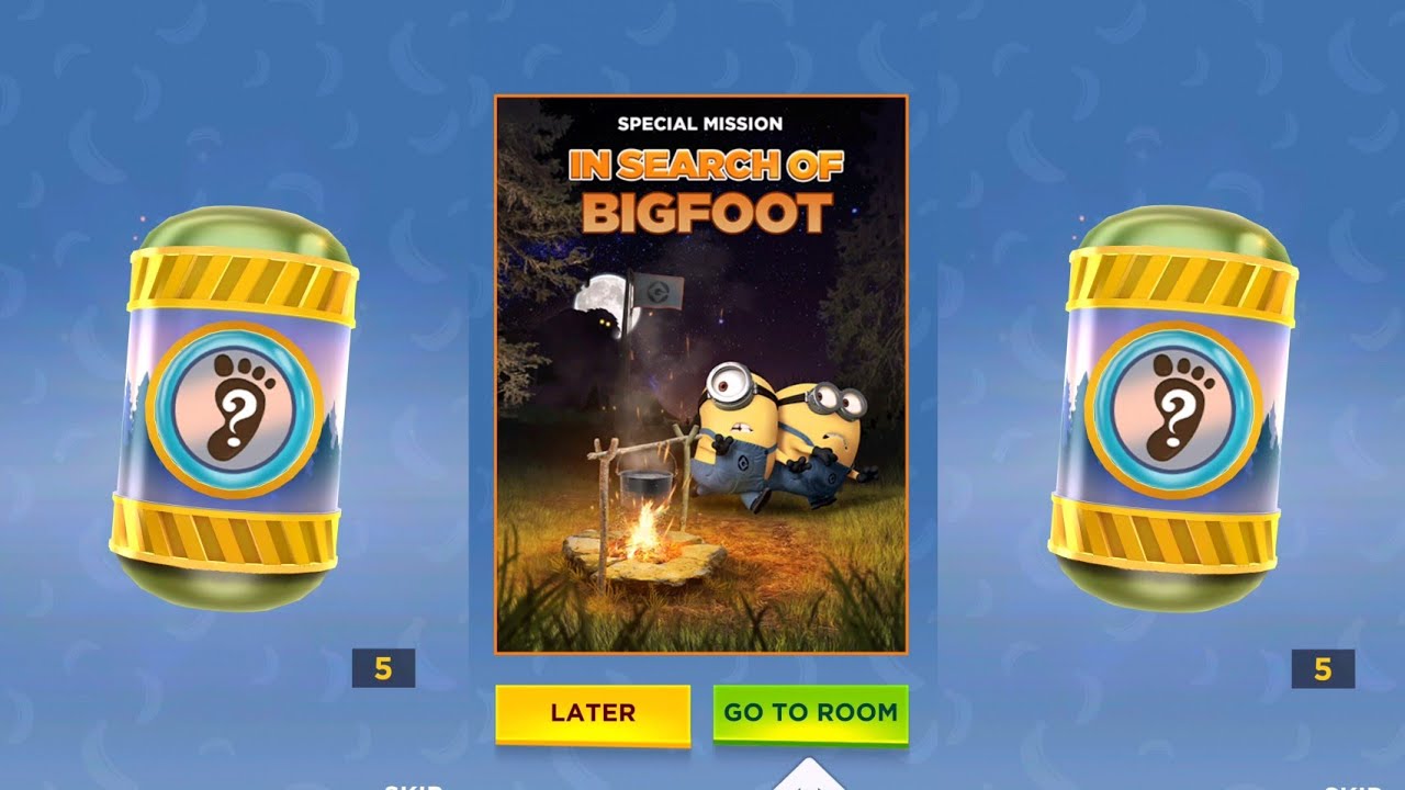 Special mission In search of big foot started | Minion rush | - YouTube