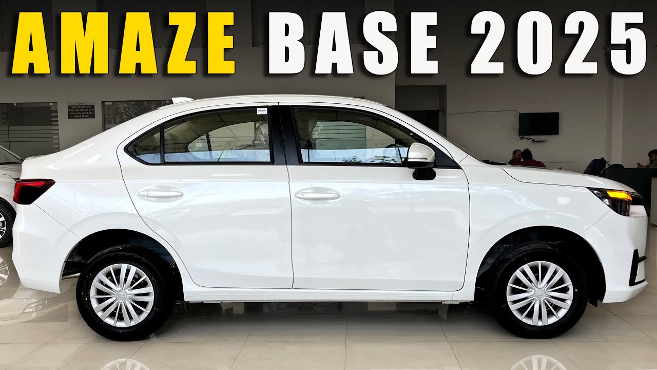 Honda Amaze V 2025 | Base Model | Price | Mileage | Interior | Exterior ...