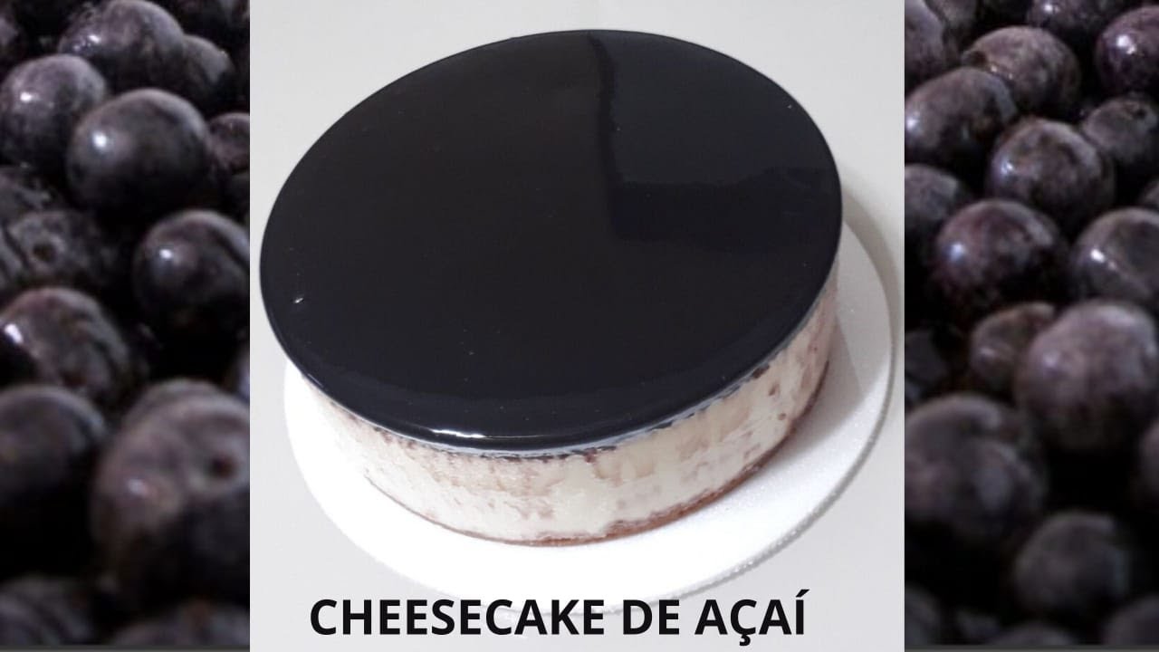 CHEESECAKE GELADO DE AÇAÍ - YouTube