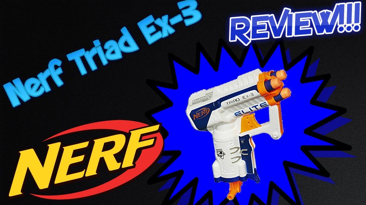 Nerf Triad Ex-3 (read description) - YouTube