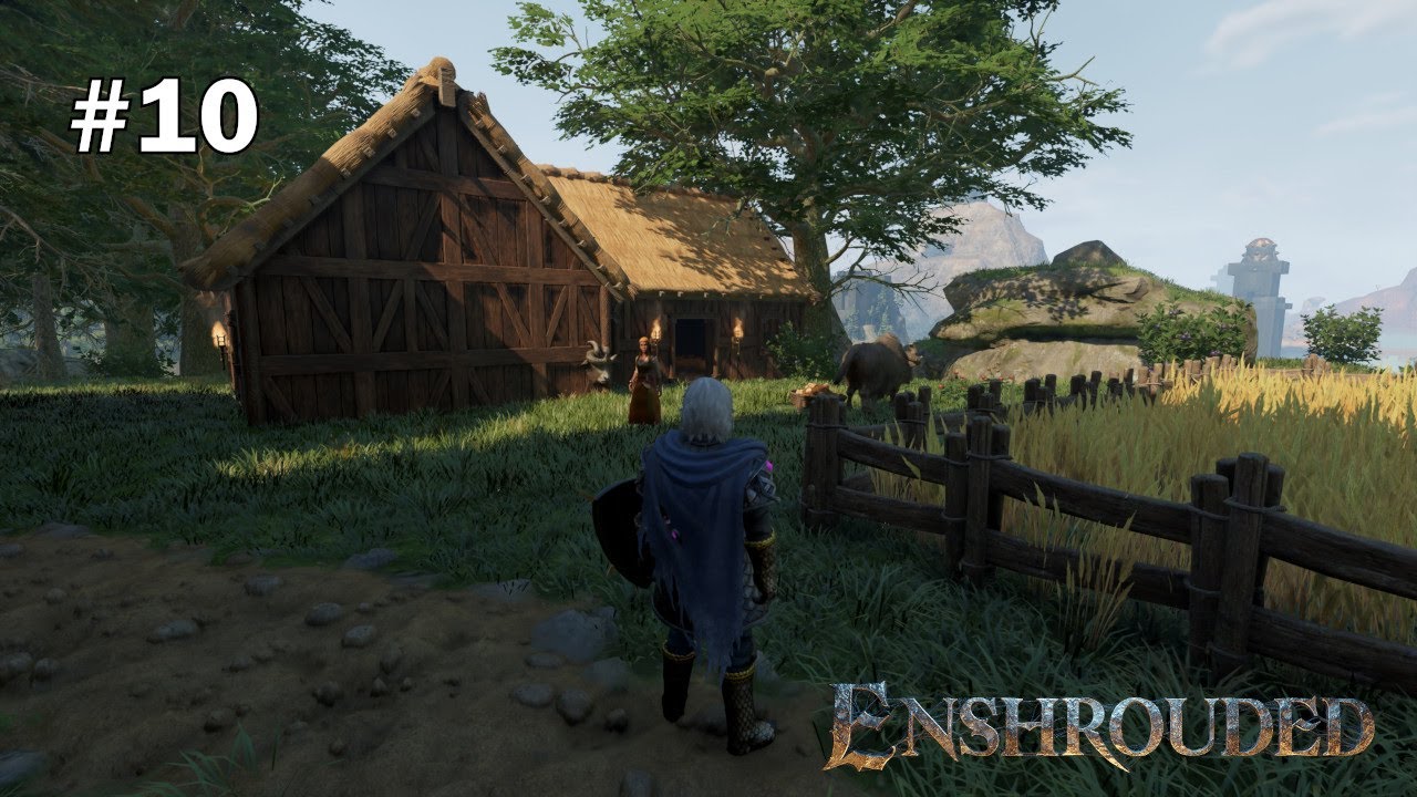 Revisiting: Enshrouded - Building a barn for the Yaks Pt. II - #10 ...