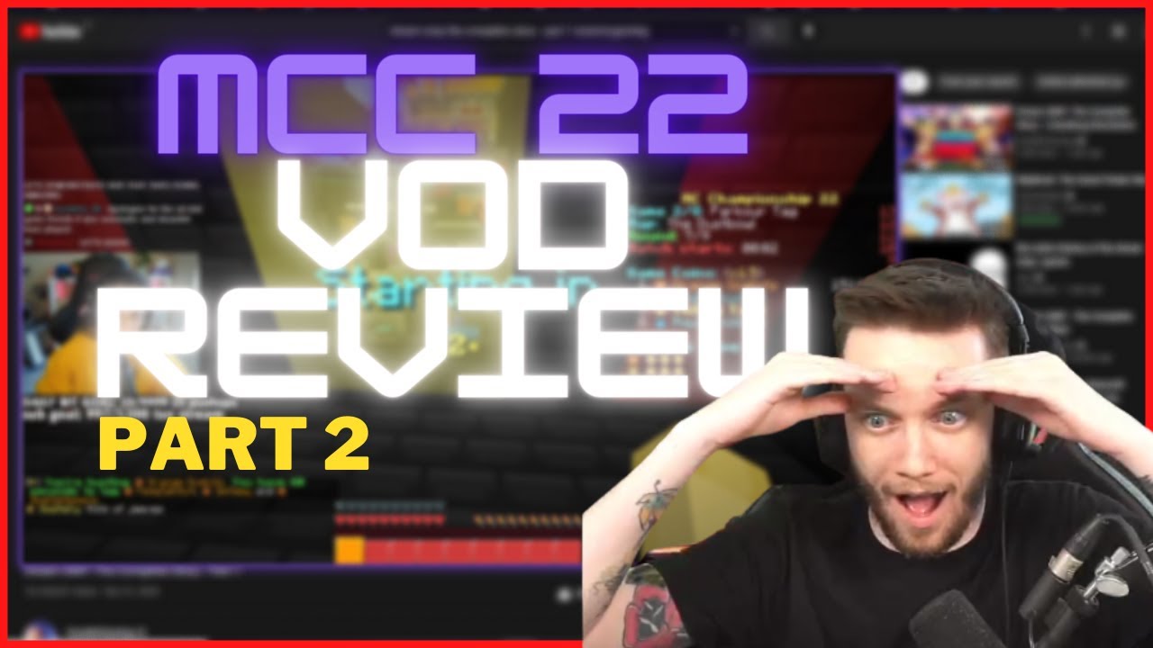 Seapeekay discusses BEST MCC PLAYS! (30 May 2022) - YouTube