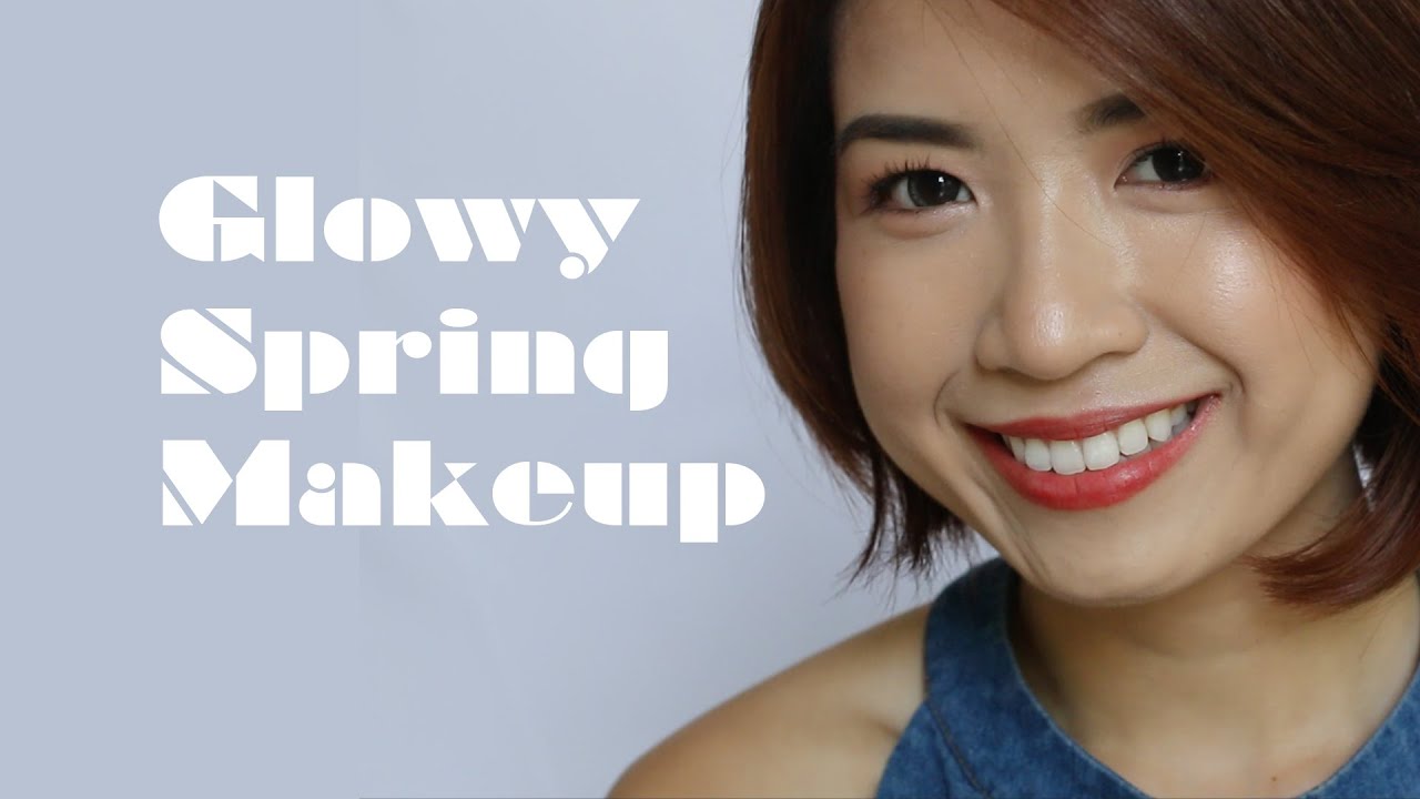 Glowy Spring Makeup | Trang Điểm Mùa Xuân | GlamVee - YouTube
