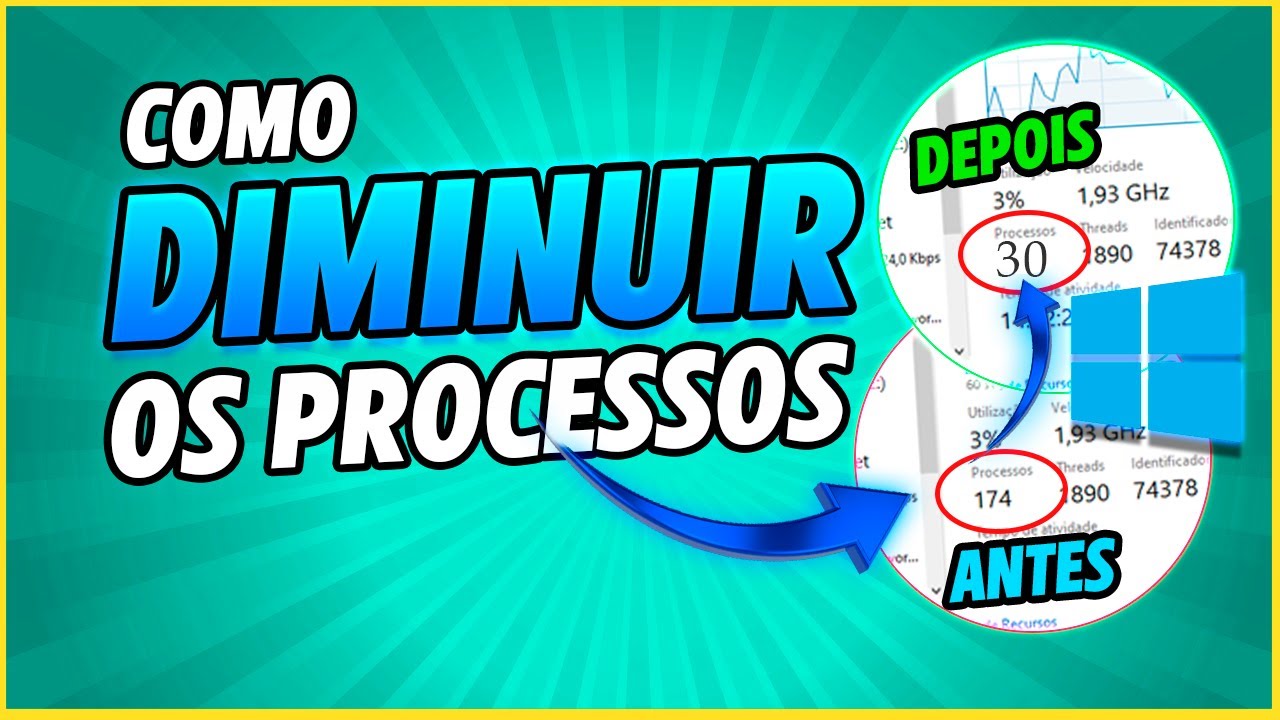 Como DIMINUIR os PROCESSOS do WINDOWS - YouTube