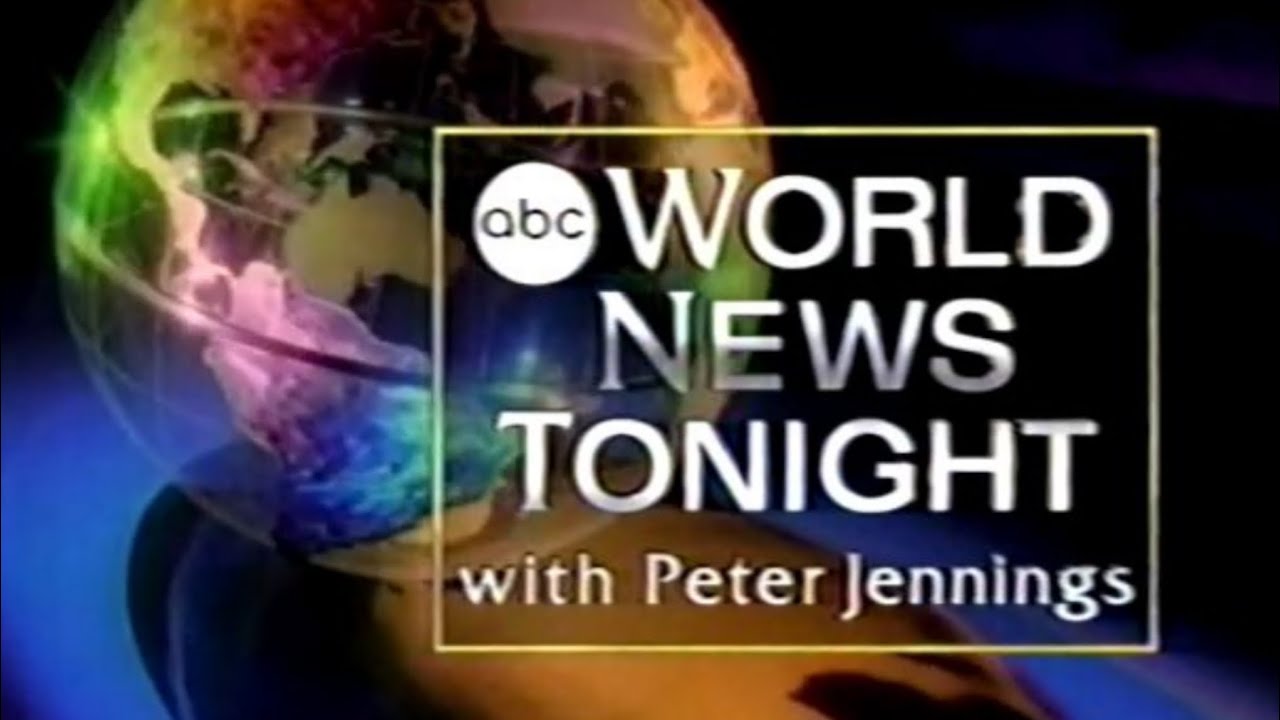 ABC World News Tonight - 1996 Headlines and Open Theme - YouTube