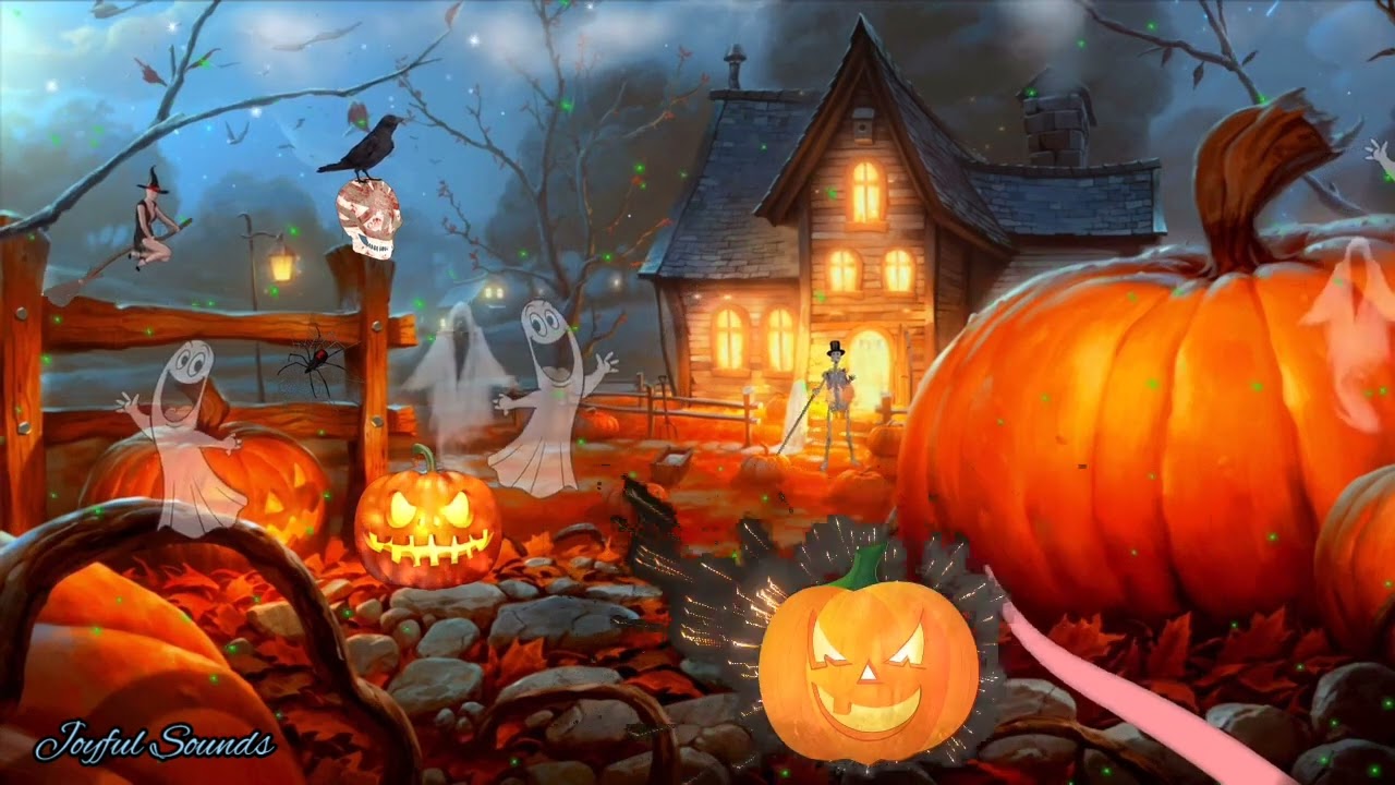 HALLOWEEN SCARY HAUNTED SPOOKY HOUSE AMBIENT SOUNDS GOST MAGICAL ...