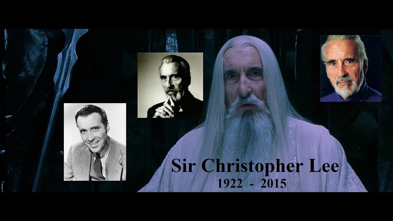 Sir Christopher Lee 'R I P ' - A Look Back On His Great Film Moments ...