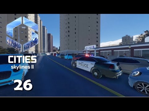 Cities Skylines 2 S6/#26: Die Polizei hilft, und wir verdienen Geld das wir für die U-Bahn ...