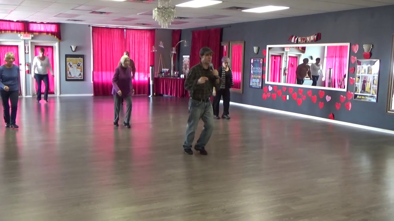 Dizzy Line Dance Demo - YouTube