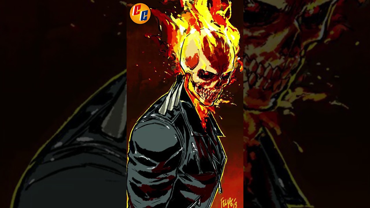 GHOST RIDER VS LOBO #shorts #marvel #DC #comic - YouTube