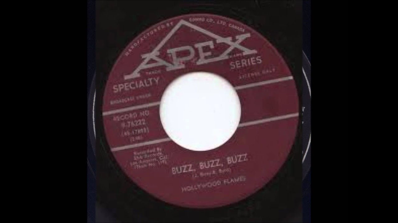 Hollywood Flames - Buzz-Buzz-Buzz / Crazy - Ebb 119 - 1957 - YouTube