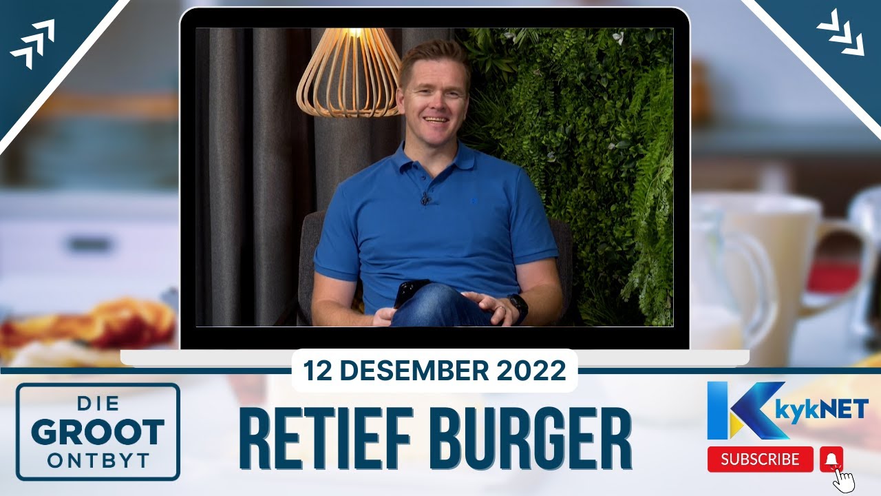Inspirasieminuut | Retief Burger | 12 Desember 2022 - YouTube