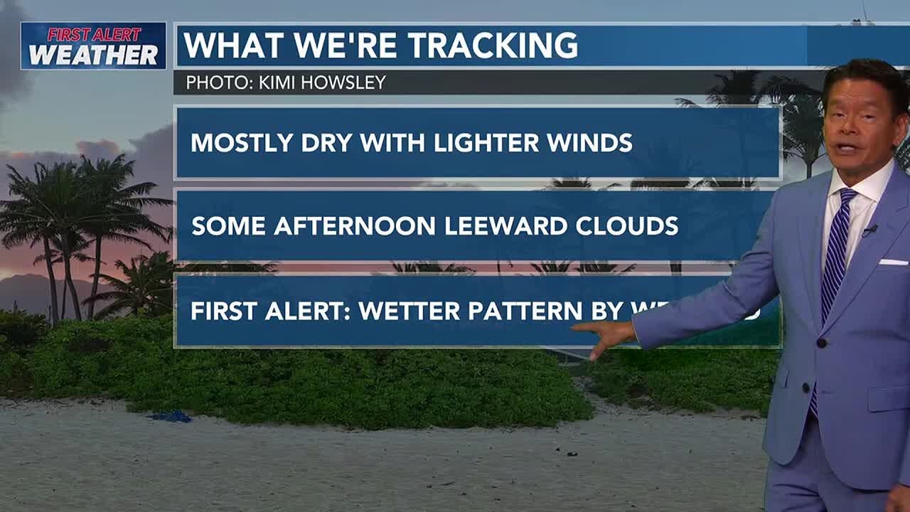 Light winds and mostly dry to start the work week - YouTube