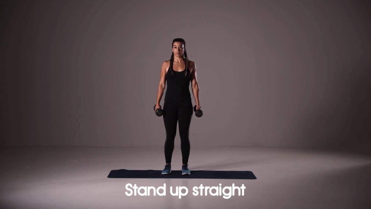 How to do a lateral raise - 20 second demo - YouTube