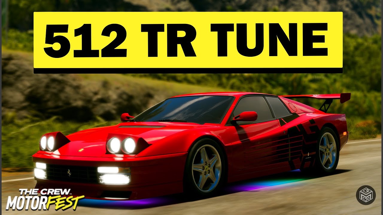 The Ferrari 512 TR is VERY NICE To Drive in The Crew Motorfest - Daily Build #74 - YouTube