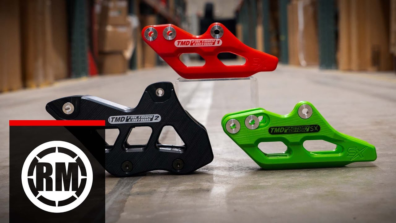 T.M. Designworks Motorcycle Chain Guide Lineup - YouTube