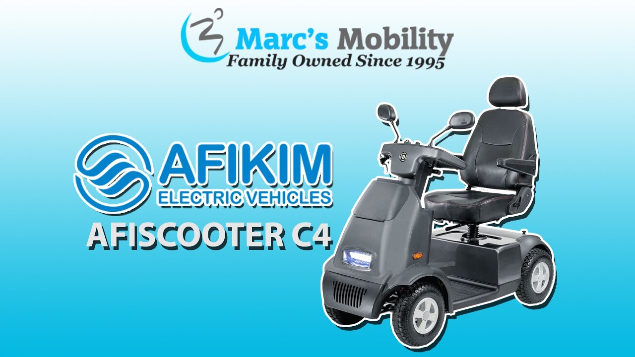 Afikim C4 - Fast Mobility Scooter Review - YouTube