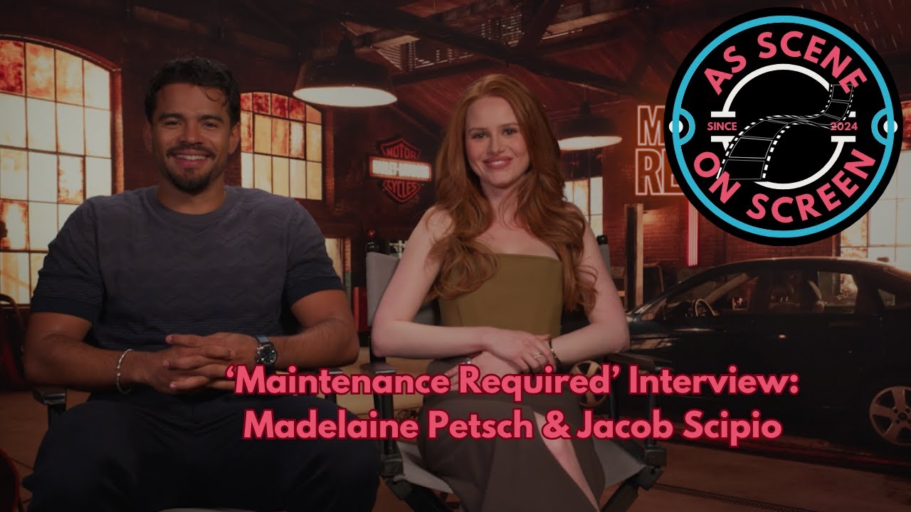 As Scene On Screen - ‘Maintenance Required’ Interview: Madelaine Petsch & Jacob Scipio - YouTube